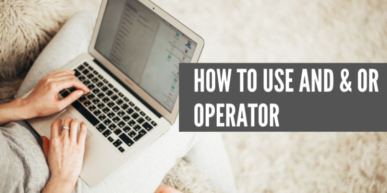 How to use AND & OR operator in SQL Query