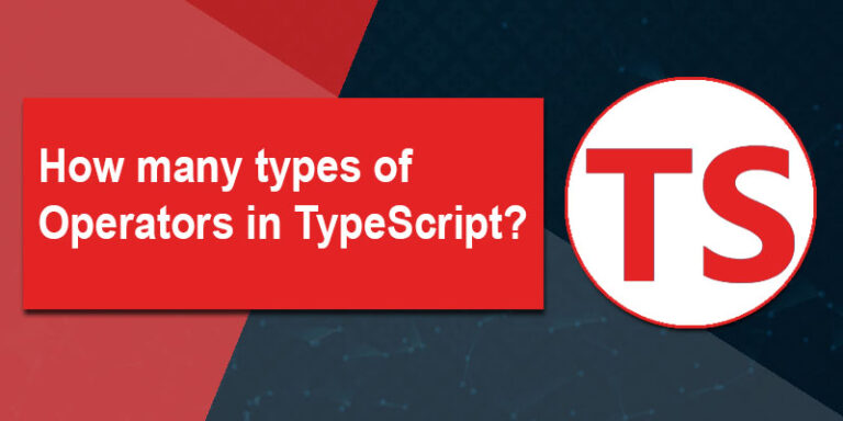 How many types of operators in TypeScript?